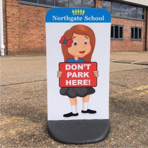 Character Child Friendly Custom Pavement Signs - Signs 4 Schools